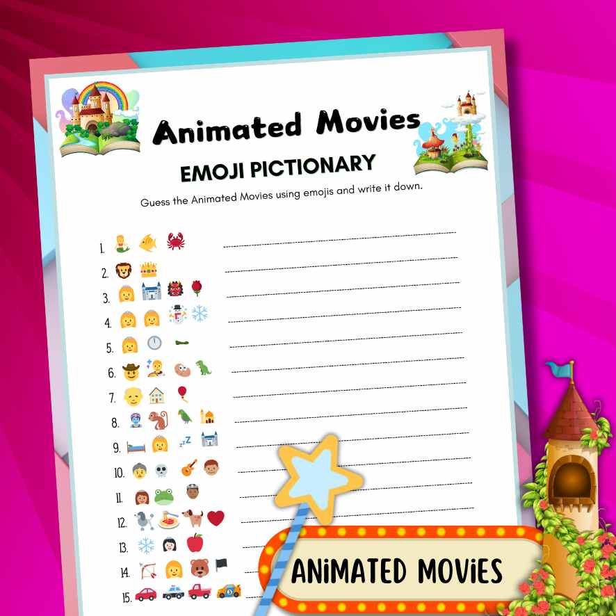 Guess The Disney Movie By Emoji 60 Photos - Moonagedaydream.film