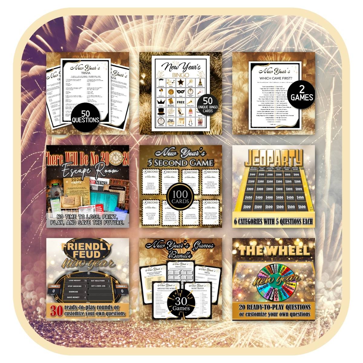 The Game Room | Printable & PowerPoint Party Games for Every Occasion