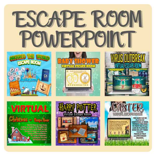 ESCAPE ROOM POWERPOINT – The Game Room