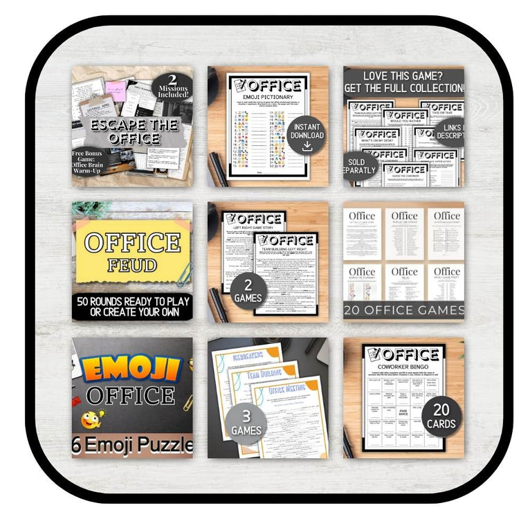 The Game Room | Printable & PowerPoint Party Games for Every Occasion