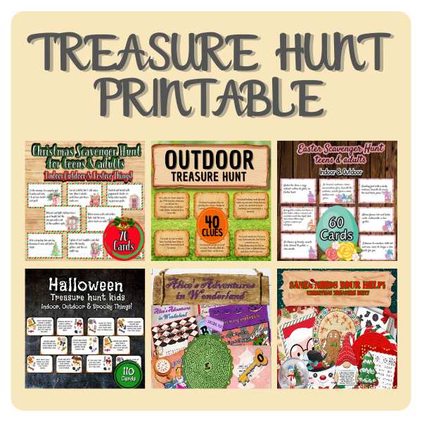 TREASURE HUNT KIDS - Games for kids in home – The Game Room