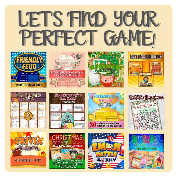The Game Room: Your One-Stop Shop for Fun Party Games