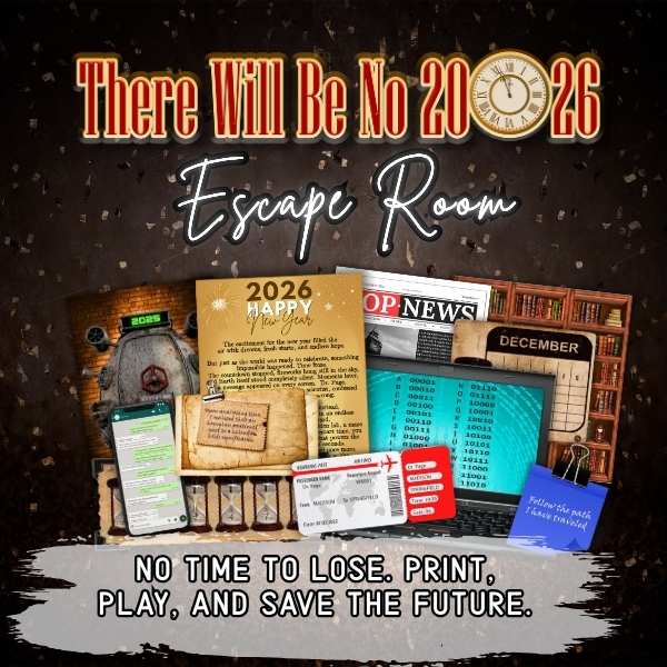A Thrilling New Year’s Escape Room Game for Adults and Teens – The Game ...