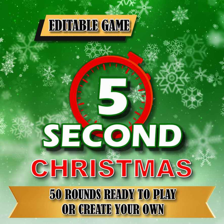 5 SECOND CHRISTMAS GAME POWERPOINT – The Game Room