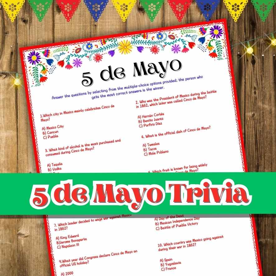 MEXICAN TRIVIA GAME – The Game Room