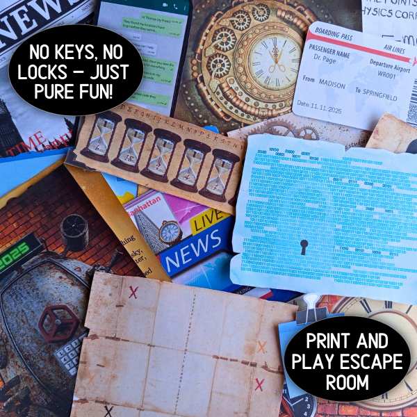 A Thrilling New Year’s Escape Room Game for Adults and Teens – The Game ...