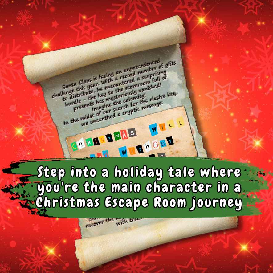 Christmas Escape Room Kit Printable Game for Families – The Game Room