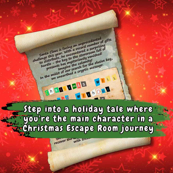 Christmas Escape Room Kit Printable Game for Families – The Game Room