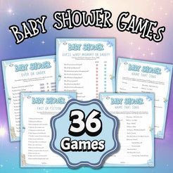 BLUE BABY SHOWER GAMES – The Game Room