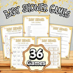 BABY SHOWER GAMES BUNDLE – The Game Room
