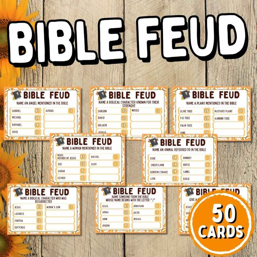 BIBLE BIBLE BUNDLE PRINTABLE – The Game Room