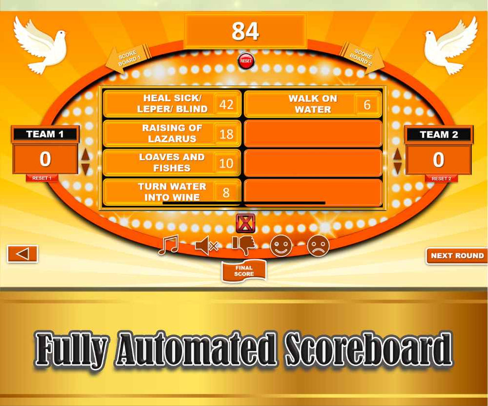 BIBLE FAMILY FRIENDLY FEUD GAME - CHURCH GAMES – The Game Room