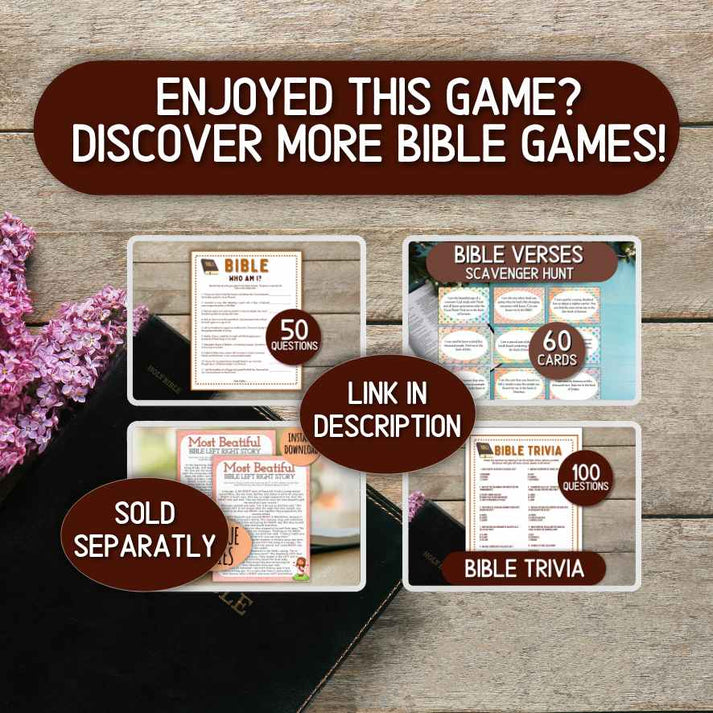 BIBLE ROLL AND SHARE DICE GAME – The Game Room
