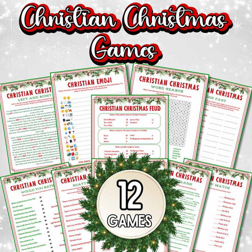 Christian Christmas Games Bundle - Fun for All Ages! 🎄 | Instant ...
