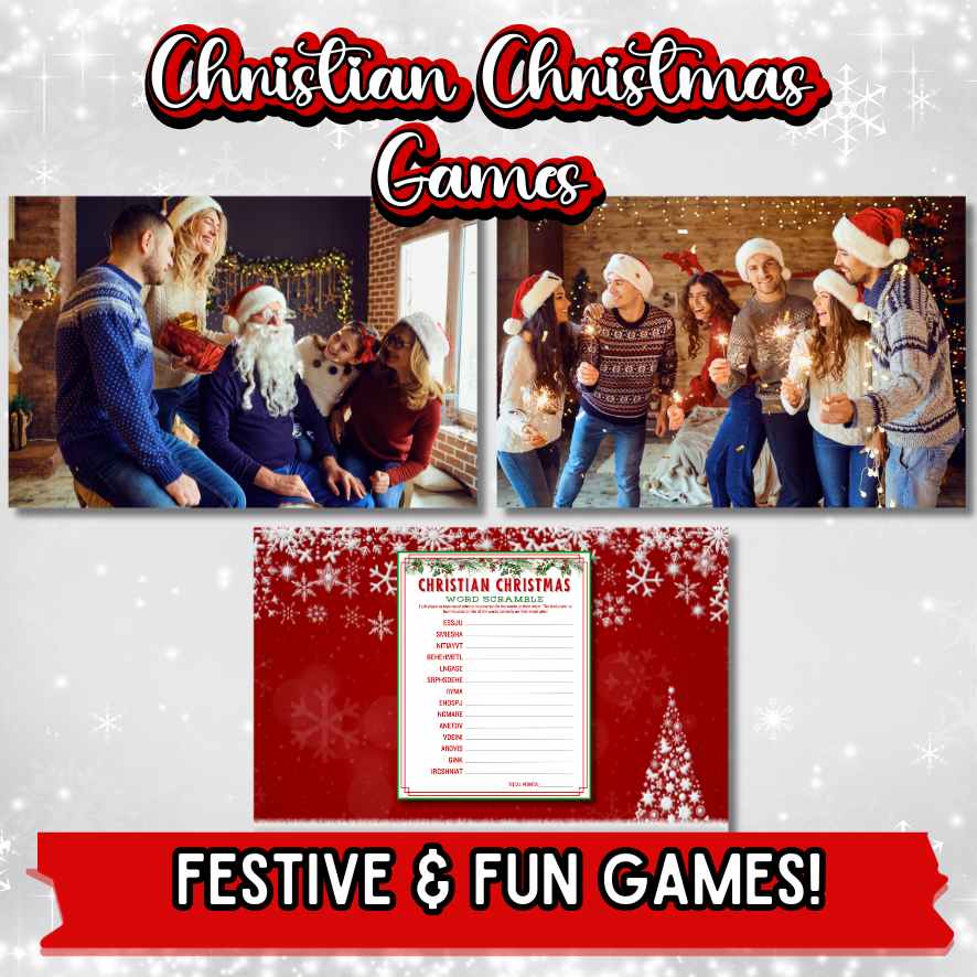 Christian Christmas Games Bundle - Fun for All Ages! 🎄 | Instant ...