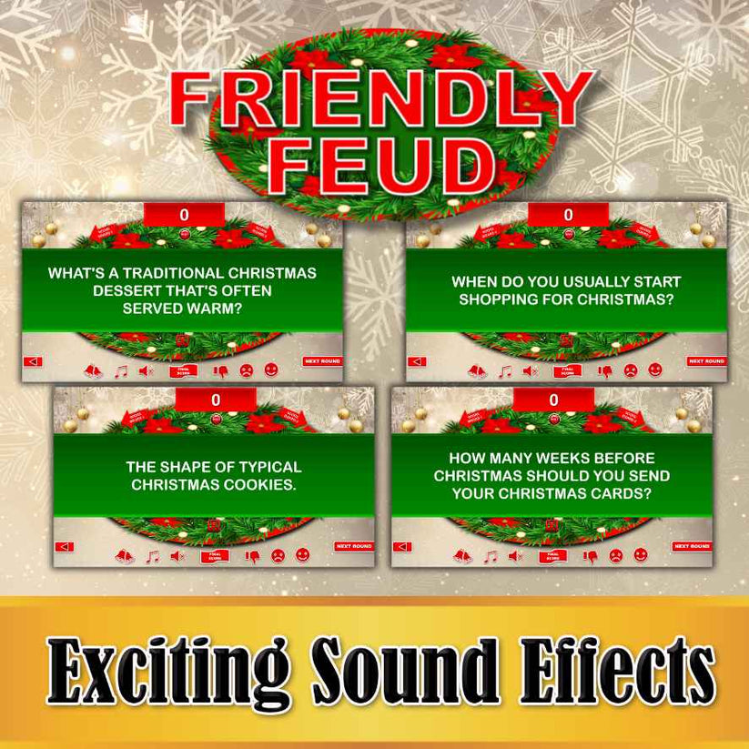 CHRISTMAS GAME 🎄 FAMILY FRIENDLY FEUD VOLUME 2 – The Game Room