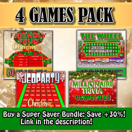 CHRISTMAS WHEEL OF FORTUNE – The Game Room