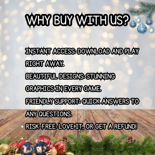 Bible Christmas Games 30 Printable Holiday Games for Families & Church ...