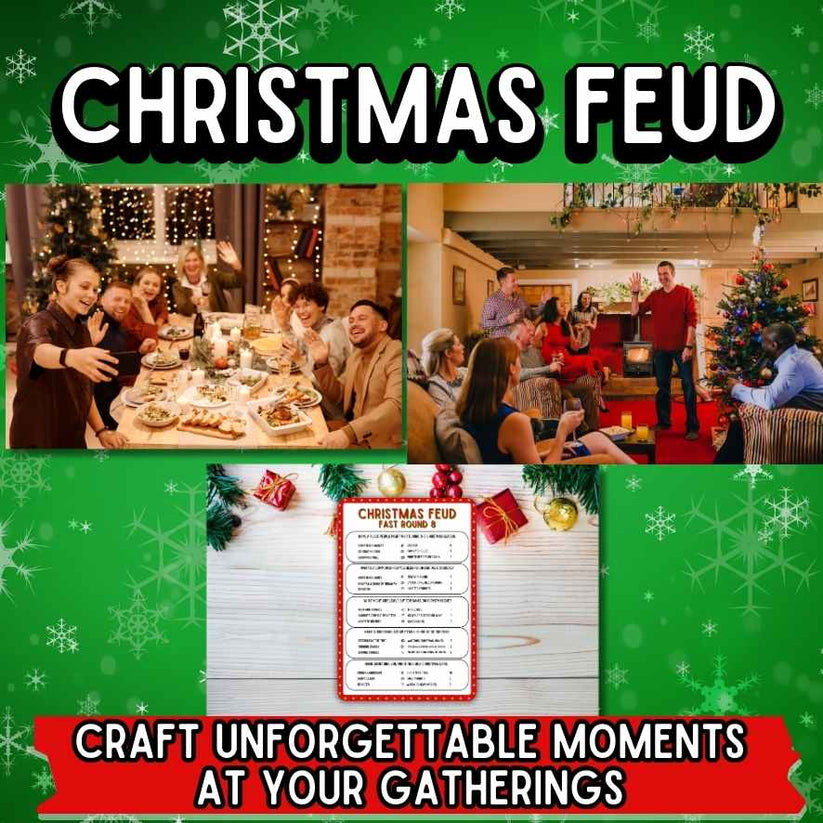 CHRISTMAS FRIENDLY FEUD GAME – The Game Room