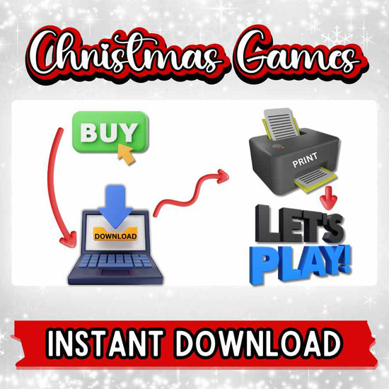 6 PRINTABLE CHRISTMAS GAME BUNDLE – The Game Room