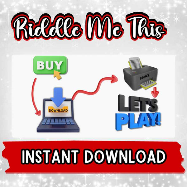 CHRISTMAS RIDDLE ME THIS PRINTABLE – The Game Room
