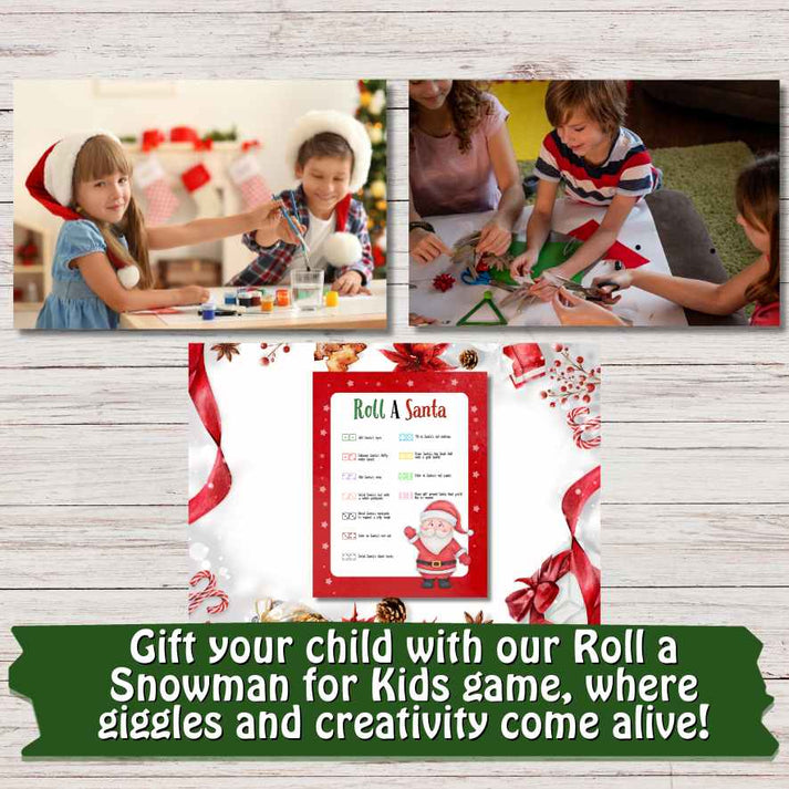 Roll a Santa Game | Fun Christmas Dice Game for Kids – The Game Room