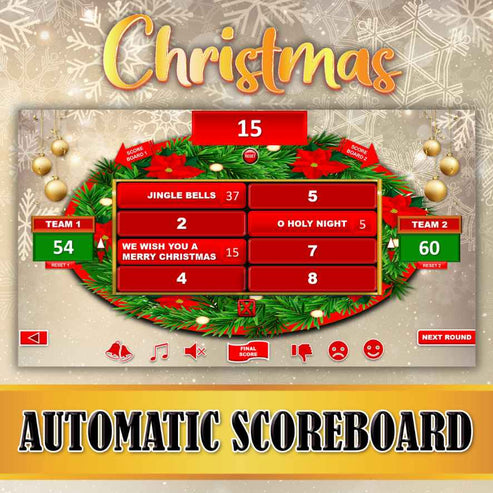CHRISTMAS GAME 🎄 FAMILY FRIENDLY FEUD – The Game Room