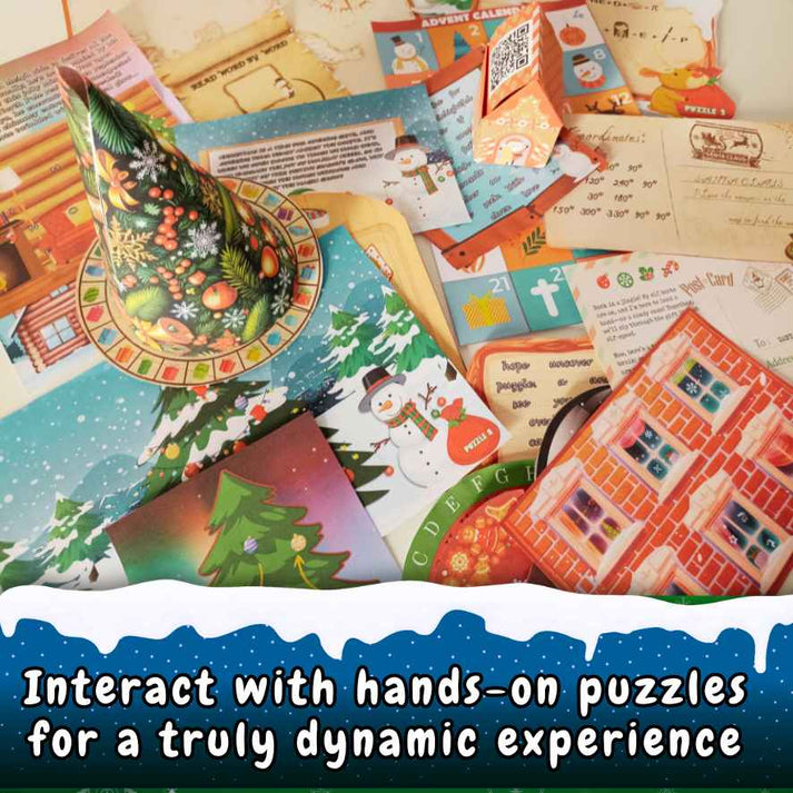 Printable Christmas Escape Room Game for Kids – Perfect for Holiday Fun ...