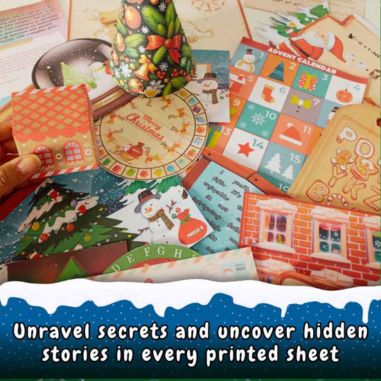 Printable Christmas Escape Room Game for Kids – Perfect for Holiday Fun ...