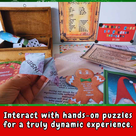 CHRISTMAS ESCAPE ROOM FAMILY AT HOME – The Game Room
