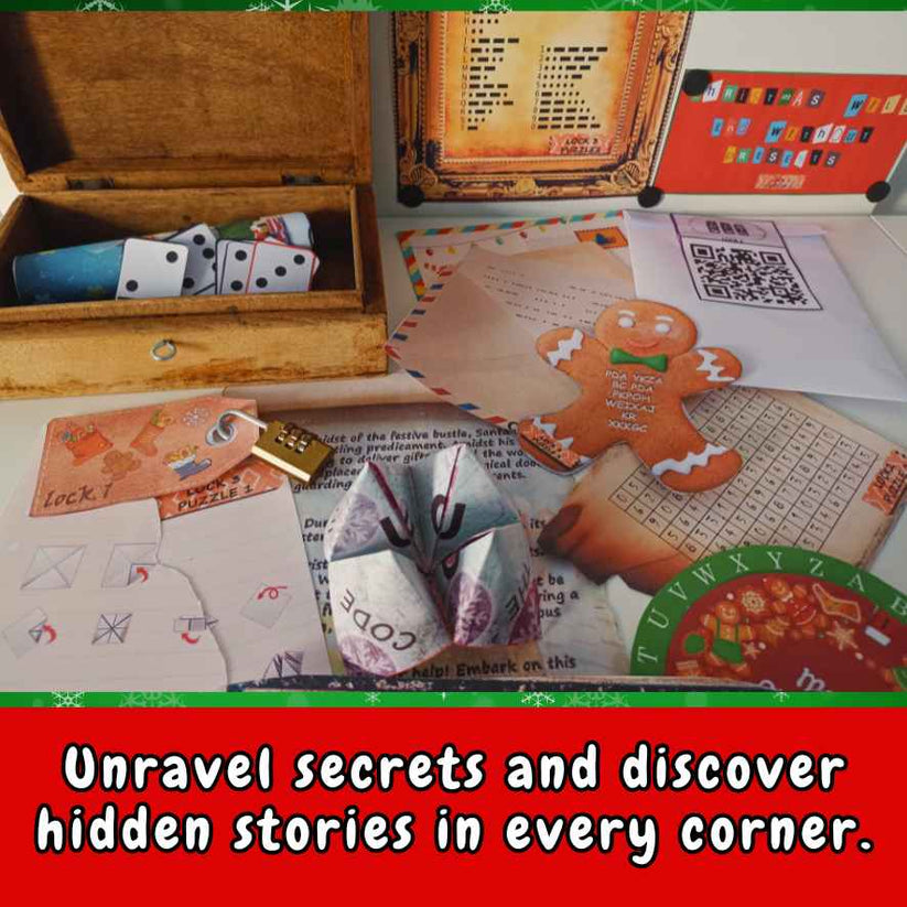 CHRISTMAS ESCAPE ROOM FAMILY AT HOME – The Game Room