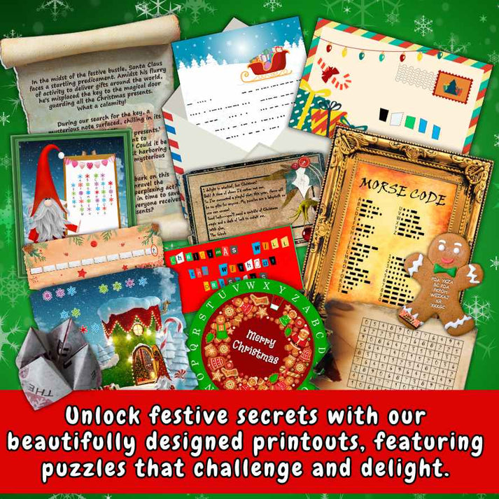 CHRISTMAS ESCAPE ROOM FAMILY AT HOME – The Game Room