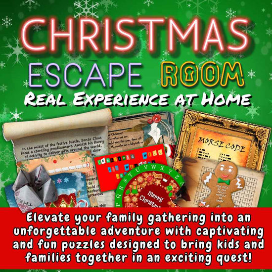 CHRISTMAS ESCAPE ROOM FAMILY AT HOME – The Game Room