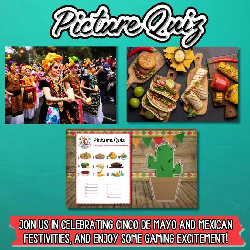 MEXICAN FOOD PICTURE QUIZ – The Game Room