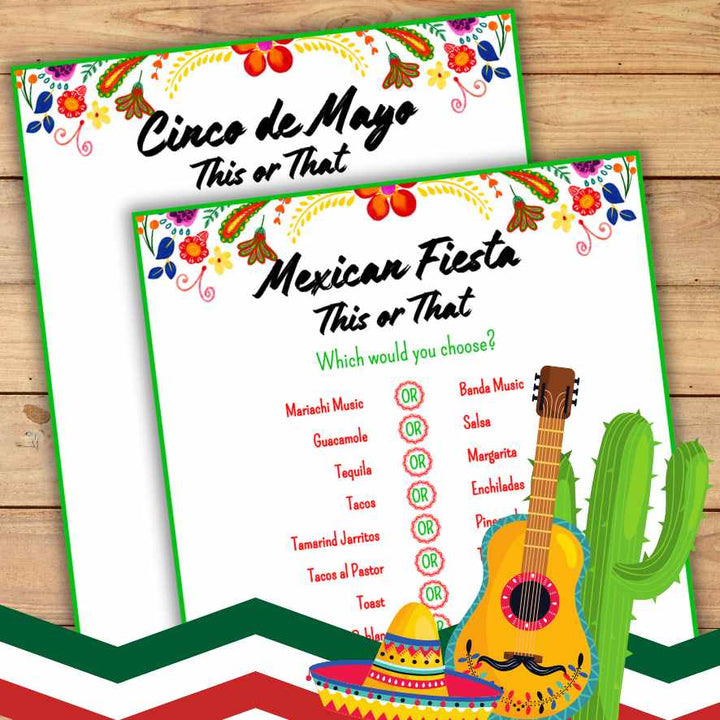 MEXICAN FIESTA PARTY GAMES – The Game Room