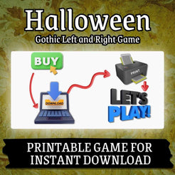 LEFT RIGHT HALLOWEEN GOTHIC STORY GAME – The Game Room