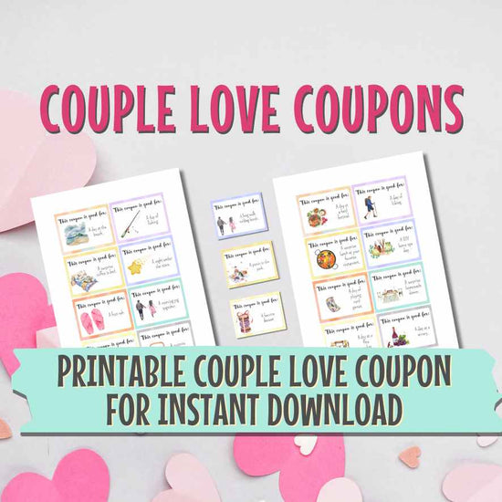 120 COUPLE LOVE COUPONS PRINTABLE GAME – The Game Room