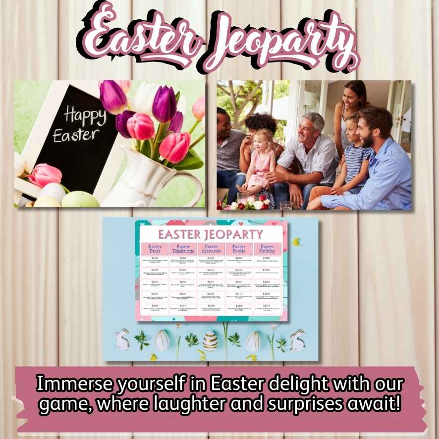 EASTER GAME JEOPARDY PRINTABLE – The Game Room