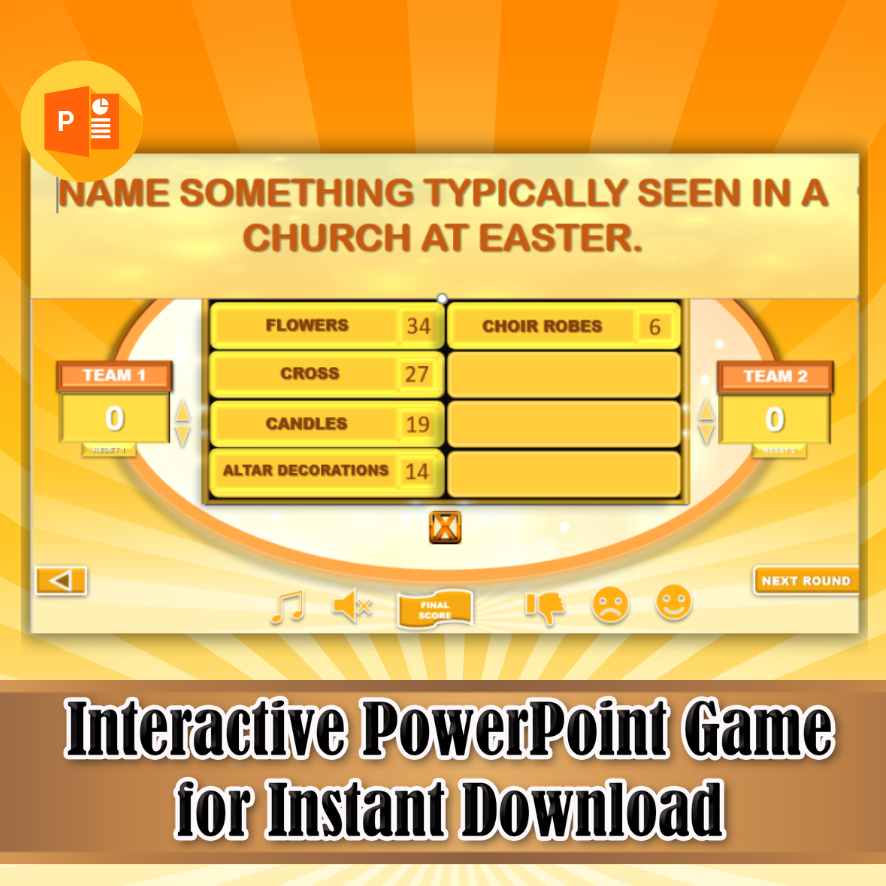 CHRISTIAN EASTER FEUD GAME – The Game Room