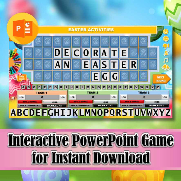EASTER GAME SPIN THE WHEEL POWERPOINT – The Game Room