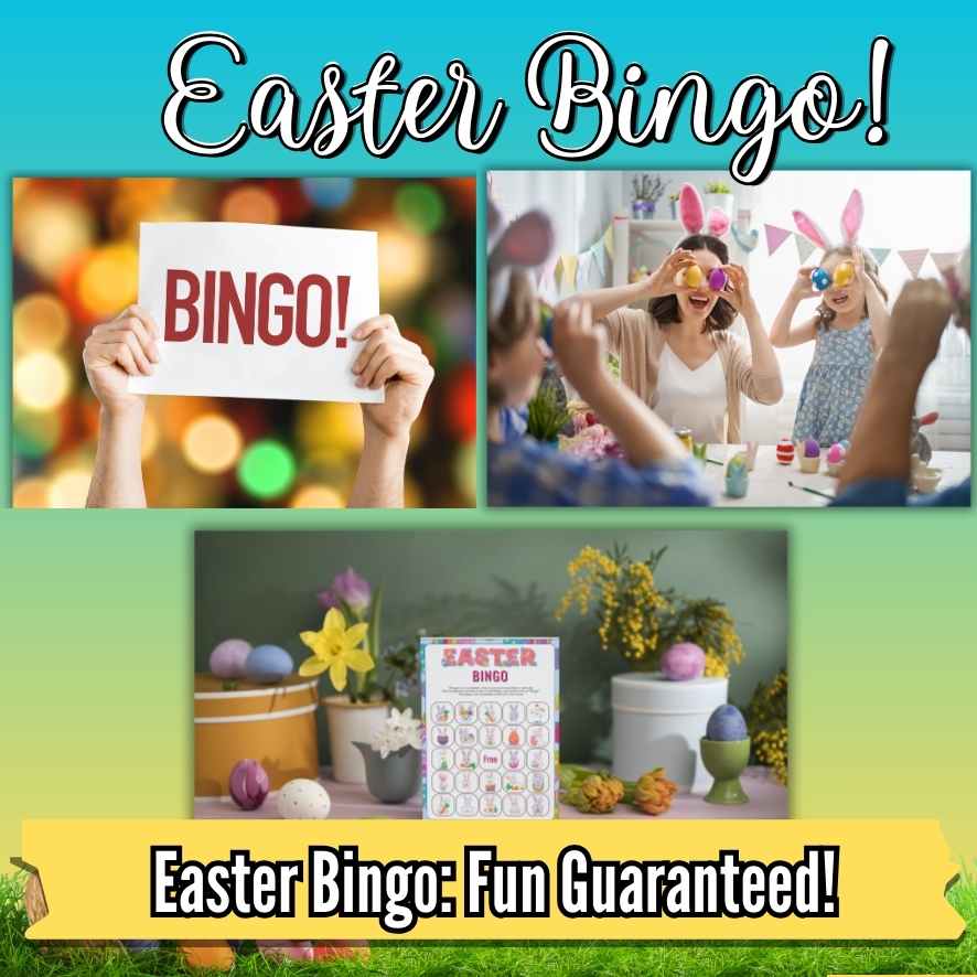EASTER BINGO PRINTABLE – The Game Room