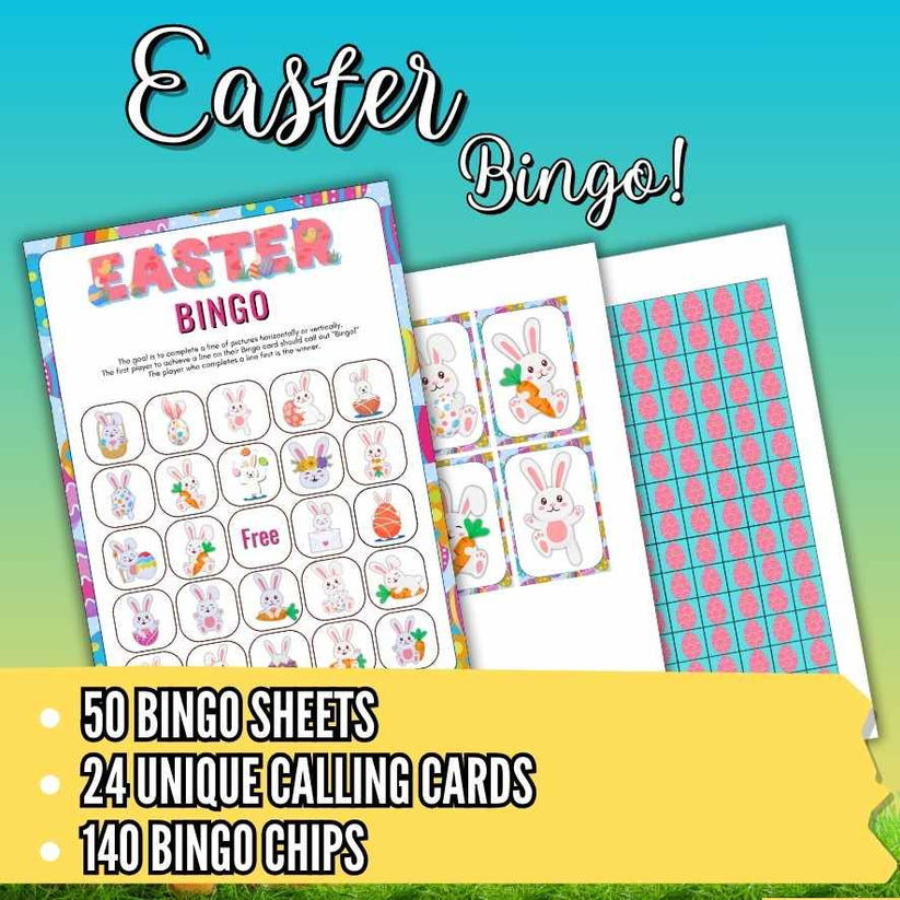 EASTER BINGO PRINTABLE – The Game Room