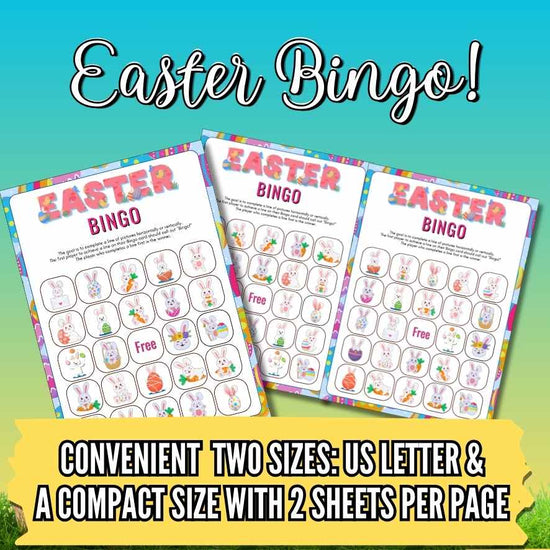 EASTER BINGO PRINTABLE – The Game Room