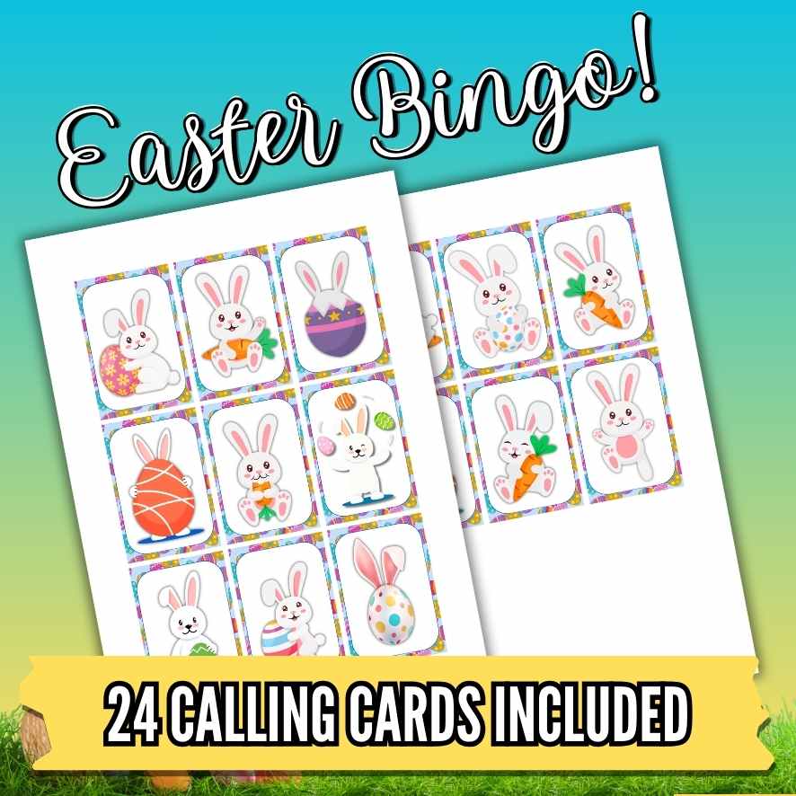 EASTER BINGO PRINTABLE – The Game Room