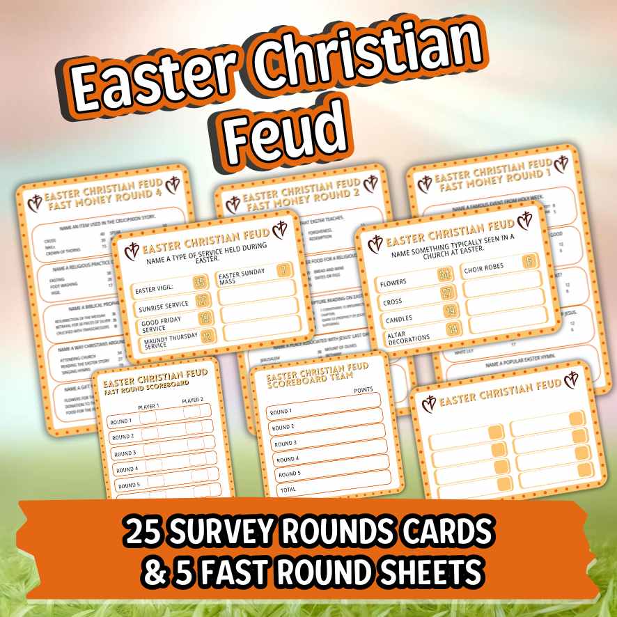 CHRISTIAN EASTER FEUD GAME PRINTABLE – The Game Room