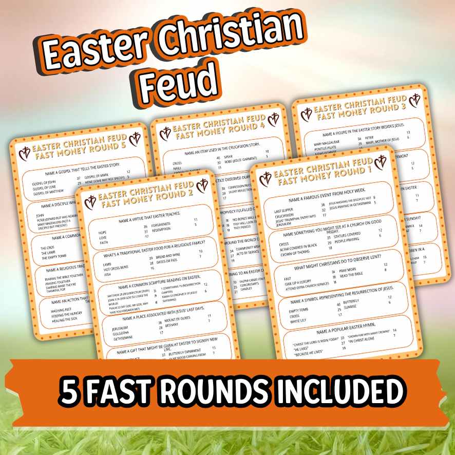 CHRISTIAN EASTER FEUD GAME PRINTABLE – The Game Room