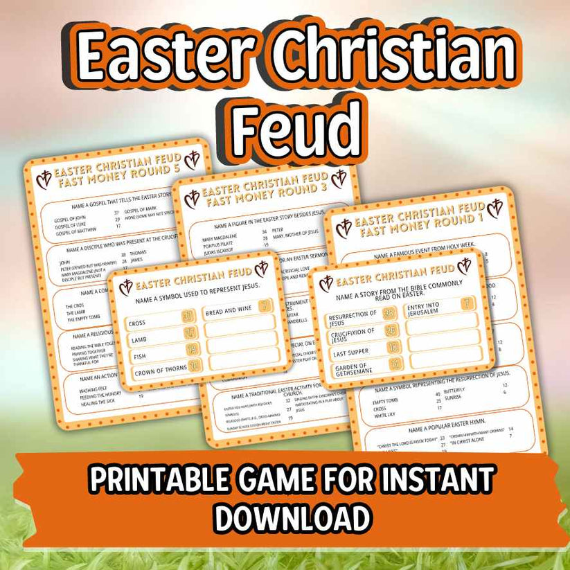 CHRISTIAN EASTER FEUD GAME PRINTABLE – The Game Room