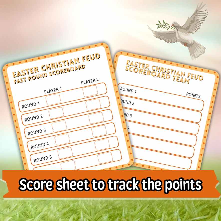 CHRISTIAN EASTER FEUD GAME PRINTABLE – The Game Room