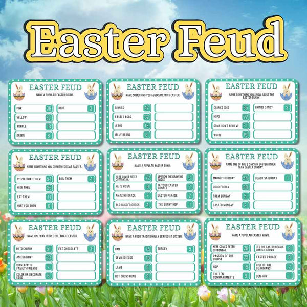 EASTER FEUD GAME PRINTABLE – The Game Room