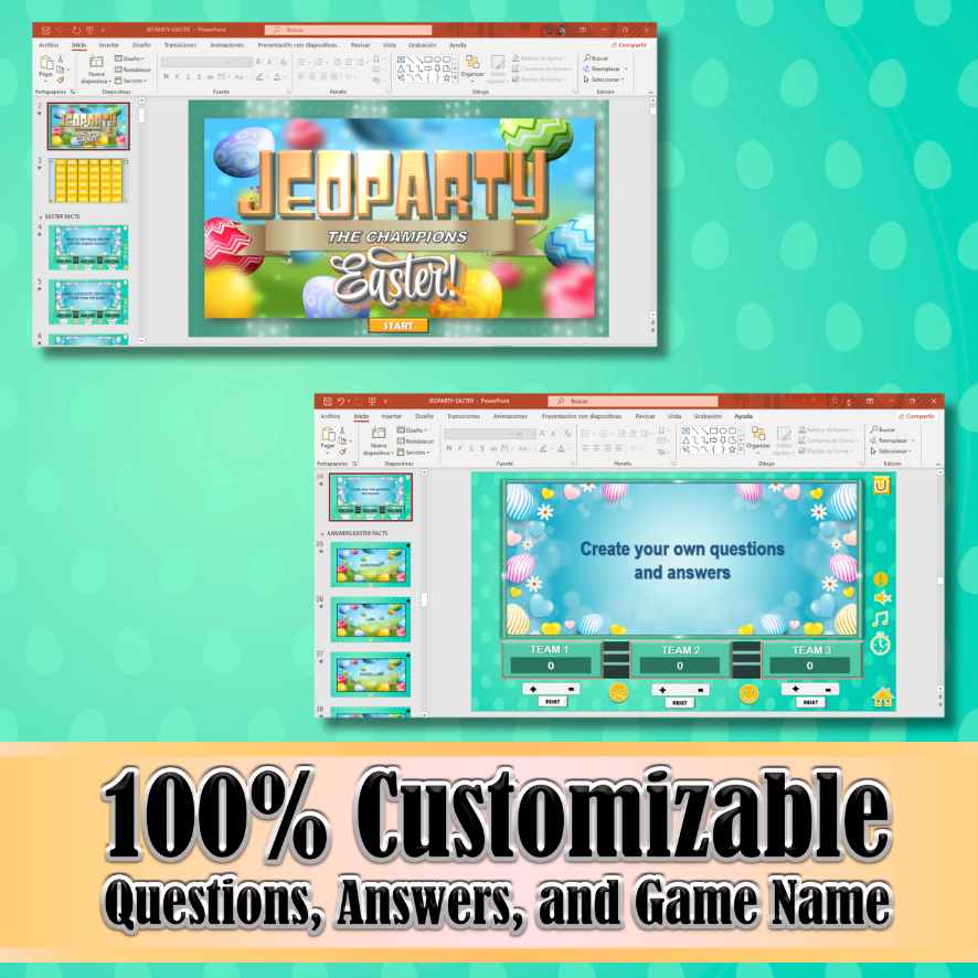 JEOPARTY EASTER - POWERPOINT GAME – The Game Room